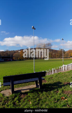 pontypool rugby pitch Stock Photo - Alamy