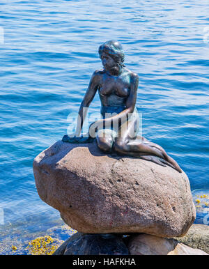 Copenhagen mermaid statue Stock Photo - Alamy