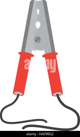 Current cable clamps icon vector illustration design Stock Vector Image ...