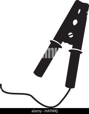Current cable clamps icon vector illustration design Stock Vector Image ...