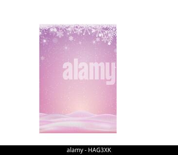 Snowflake abstract vector background in red color with christmas ...