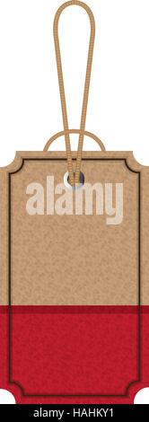 commercial carton board tag vector illustration design Stock Vector ...