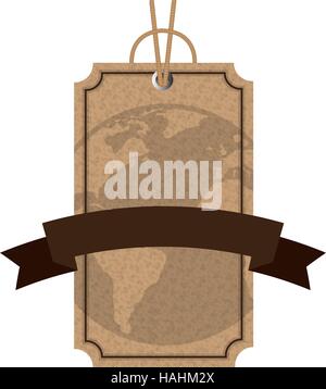 commercial carton board tag vector illustration design Stock Vector ...