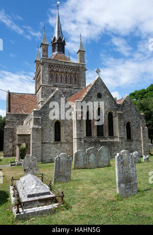 St Mildreds Church in Whippingham on the Isle of Wight, England, UK ...