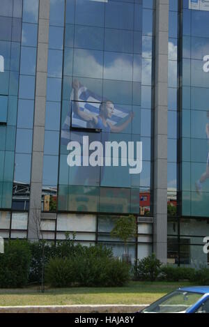 KOSTAS KENTERIS POSTER GREEK 200M SPRINTER ATHENS GREECE 18 August 2004 ...
