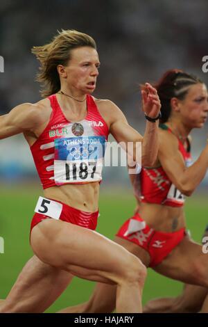 YULIYA NESTERENKO BELARUS ATHENS GREECE 22 August 2004 Stock Photo - Alamy