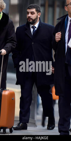 Anthony Constantinou arriving at the Old Bailey in London, where he ...
