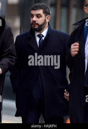 Anthony Constantinou arriving at the Old Bailey in London, where he ...