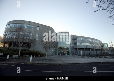 The main entrance to NATS in Swanwick, which is home to the London Area ...
