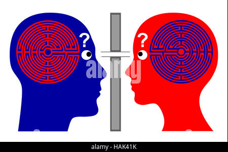 Knowing each other Stock Photo - Alamy