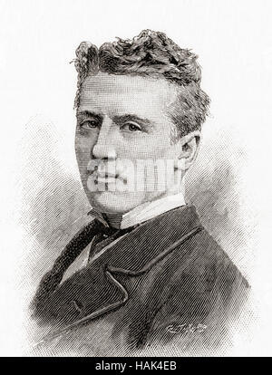 Wilson Barrett (William Henry Barrett; 1846-1904), actor, theatre ...