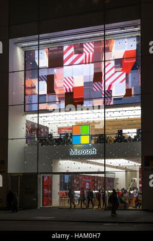 Microsoft store New York City Stock Photo - Alamy