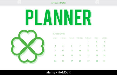 Spring Break Weather Planner Concept Stock Photo - Alamy