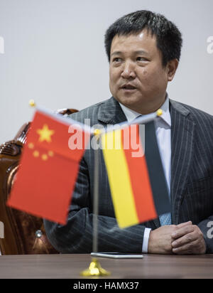 Chinese investor Jonathan Pang during the preview of 'Parchim ...