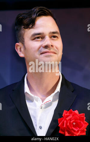 Actor Daniel Logan attends a Comic Con event in Hong Kong, Friday, May ...
