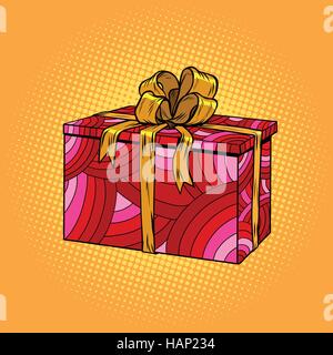 Illustration of red ribbon ornament Stock Vector Image & Art - Alamy