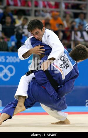 CRAIG FALLON & R ZINTIRIDIS OLYMPIC JUDO ATHENS GREECE 13 August 2004 ...