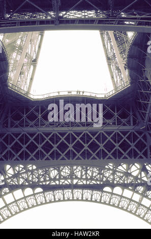 Structural Detail, Eiffel Tower, Paris, France Stock Photo - Alamy