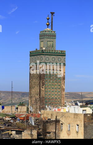 Madrasa Bou Inania Stock Photo - Alamy