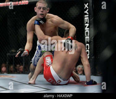 Sam Stout during UFC 108 at the MGM Grand Garden Arena on January 2 ...