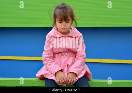 The lonely girl cries in the street Stock Photo - Alamy