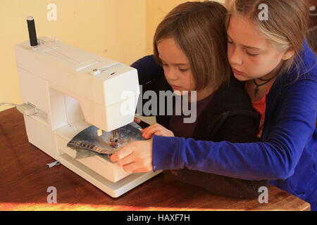 learn to sew Stock Photo - Alamy