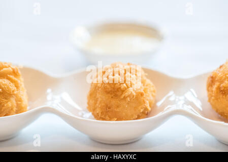 Chinese dim sum Fried Shrimp ball - Chinese groumet cuisine Stock Photo ...