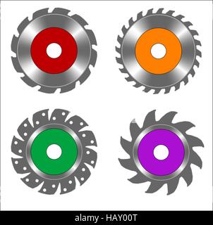 Circular saw label Stock Vector Image & Art - Alamy