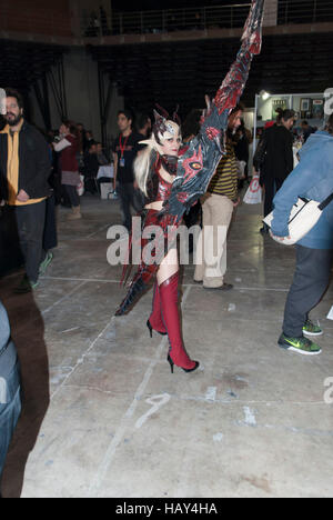 Athens, Greece. 03rd Dec, 2016. AthensCon '16 cosplay Wonder Woman ...