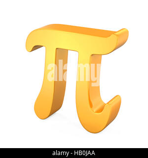 Golden 3d math icon isolated on white background - 3d render Stock ...