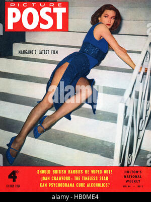 Front cover of Picture Post magazine for 30th July 1955, featuring ...