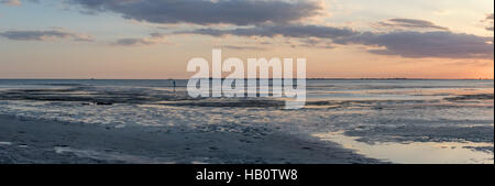 Sunset, San Carlos Bay, Bunche Beach Preserve, Florida Stock Photo - Alamy