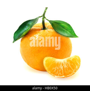 Close-up photos of mandarin orange from the garden Suitable for making ...