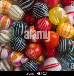 Pile of old fashioned retro sweets / candy 1970s 1980s UK Stock Photo ...