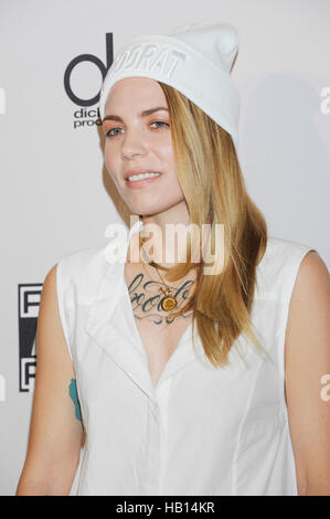 Singer and Songwriter Skylar Grey attends the press room for the ...