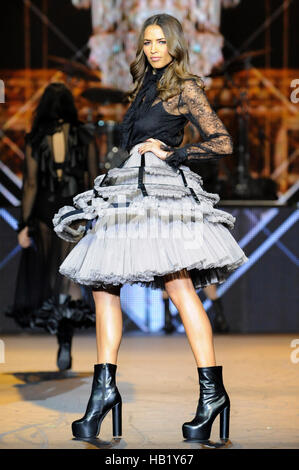 UK Fashion - Model on the runway during the KTZ Spring Summer ...