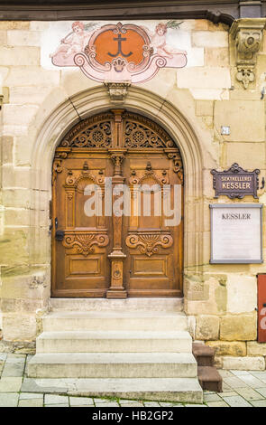 Kessler, sparkling wine manufacturer, nameplate Stock Photo - Alamy