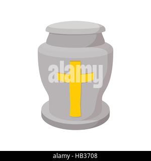 mortuary urn ashes cartoon vector illustration Stock Vector Image & Art ...