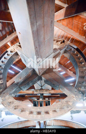 Classic Vintage Windmill Building Interior Stock Photo - Alamy