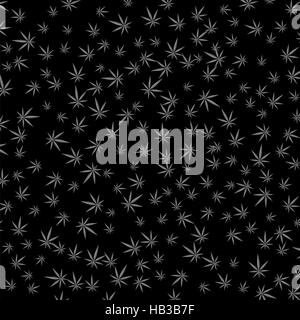 Gray Cannabis Leaves Background Stock Photo - Alamy