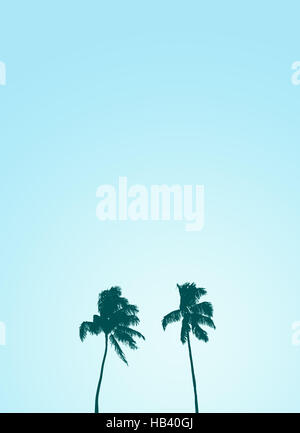 Palm tree summer design Stock Photo - Alamy