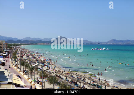 Spain, Majorca, Can Picafort, hotel facility, facade, Europe, the ...