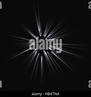 Explode Flash, Cartoon Explosion, Star Burst Dotted Background Stock ...