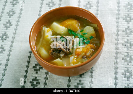 Gryzhanka - Belarusian traditional soup Stock Photo - Alamy