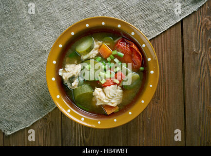 Russian fish solyanka Stock Photo - Alamy