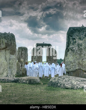 The Summer Solstice at Stonehenge Stock Photo - Alamy