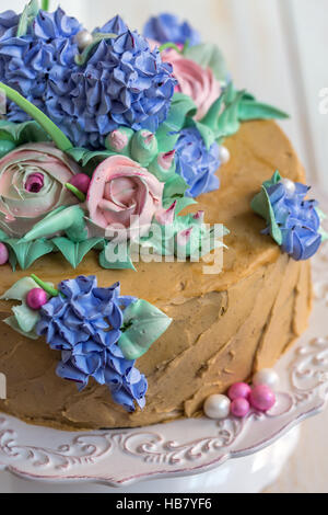 closeup detail of a white rose flower as a background Stock Photo - Alamy