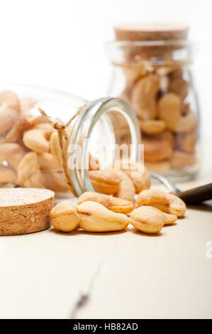 cashew nuts on a glass jar Stock Photo - Alamy