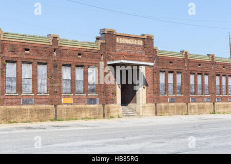 An abandoned Southern Railway Freight Depot in Mobile, Alabama Stock ...