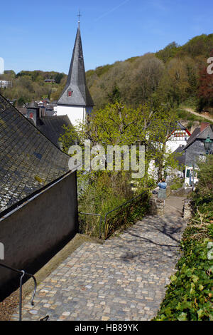 historic center of Blankenheim Stock Photo - Alamy